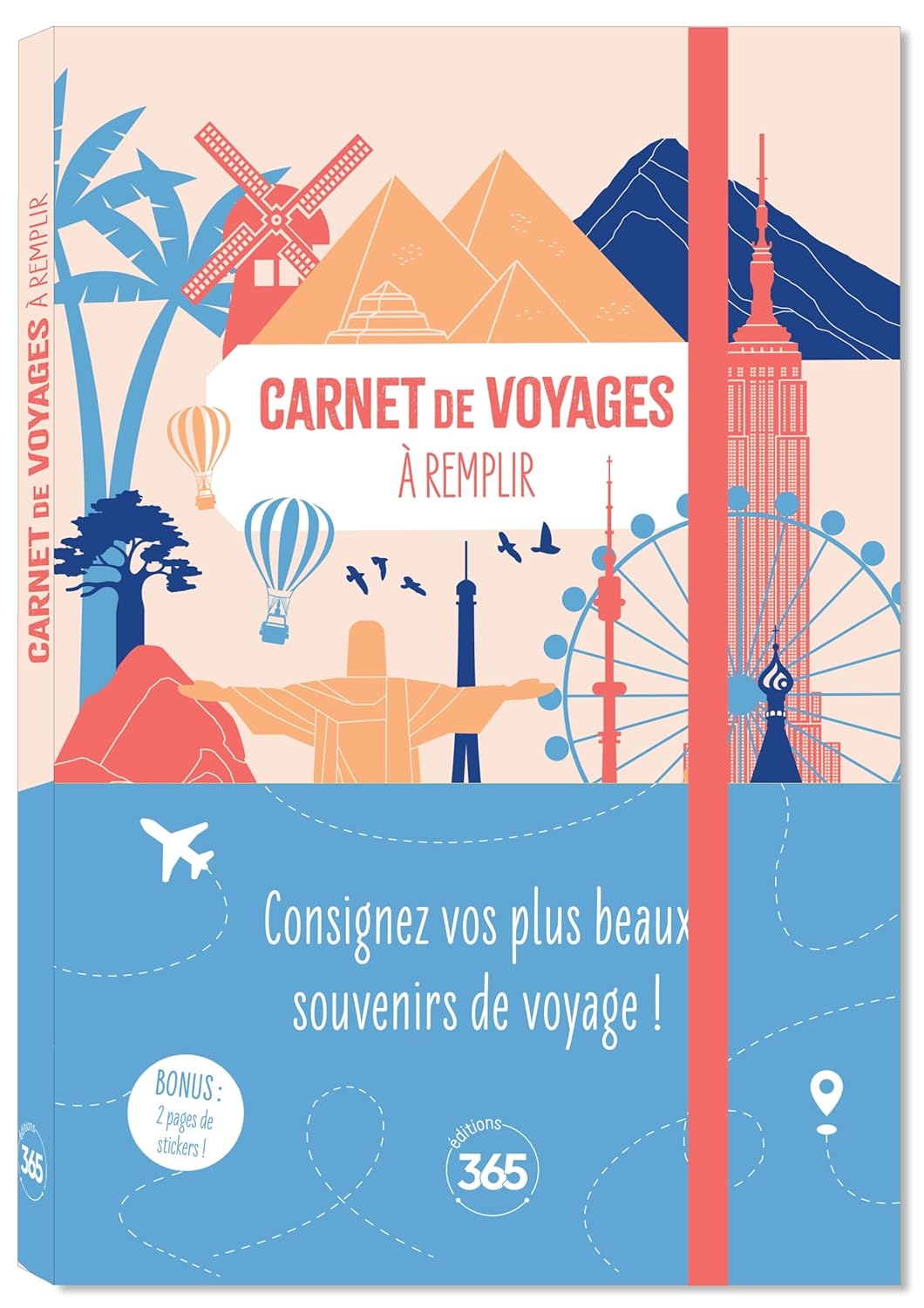Le carnet de voyage à imprimer gratuitement - Wanderlust Vibes