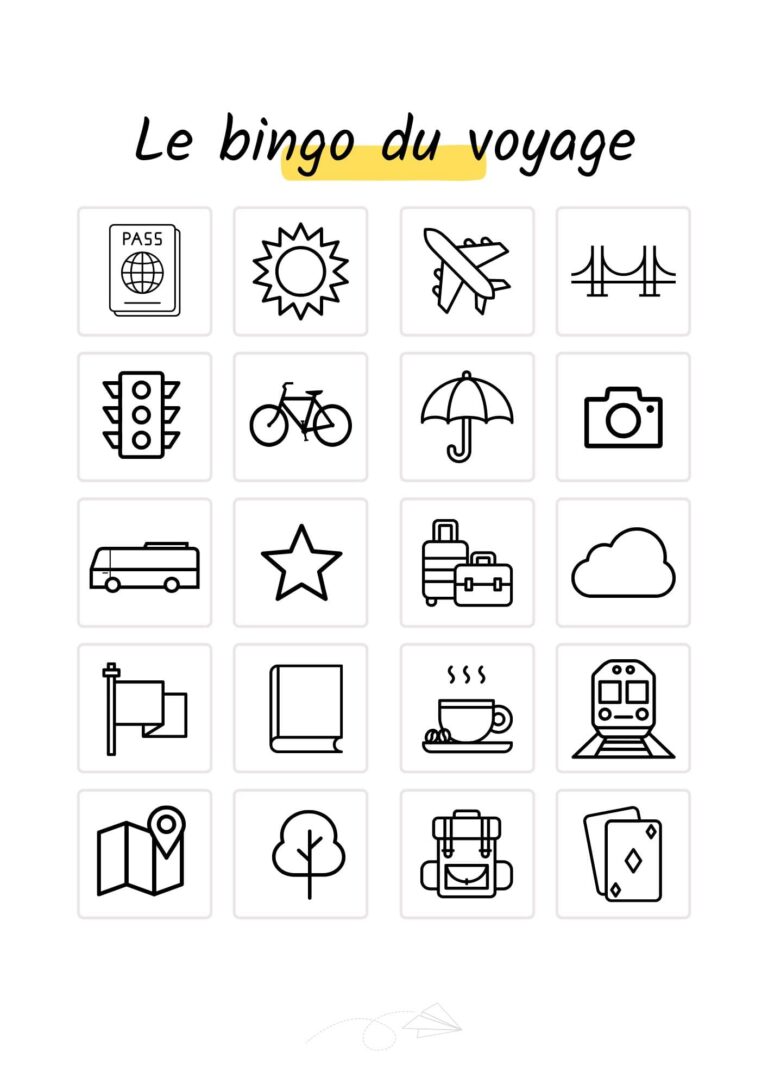 Le carnet de voyage à imprimer gratuitement - Wanderlust Vibes
