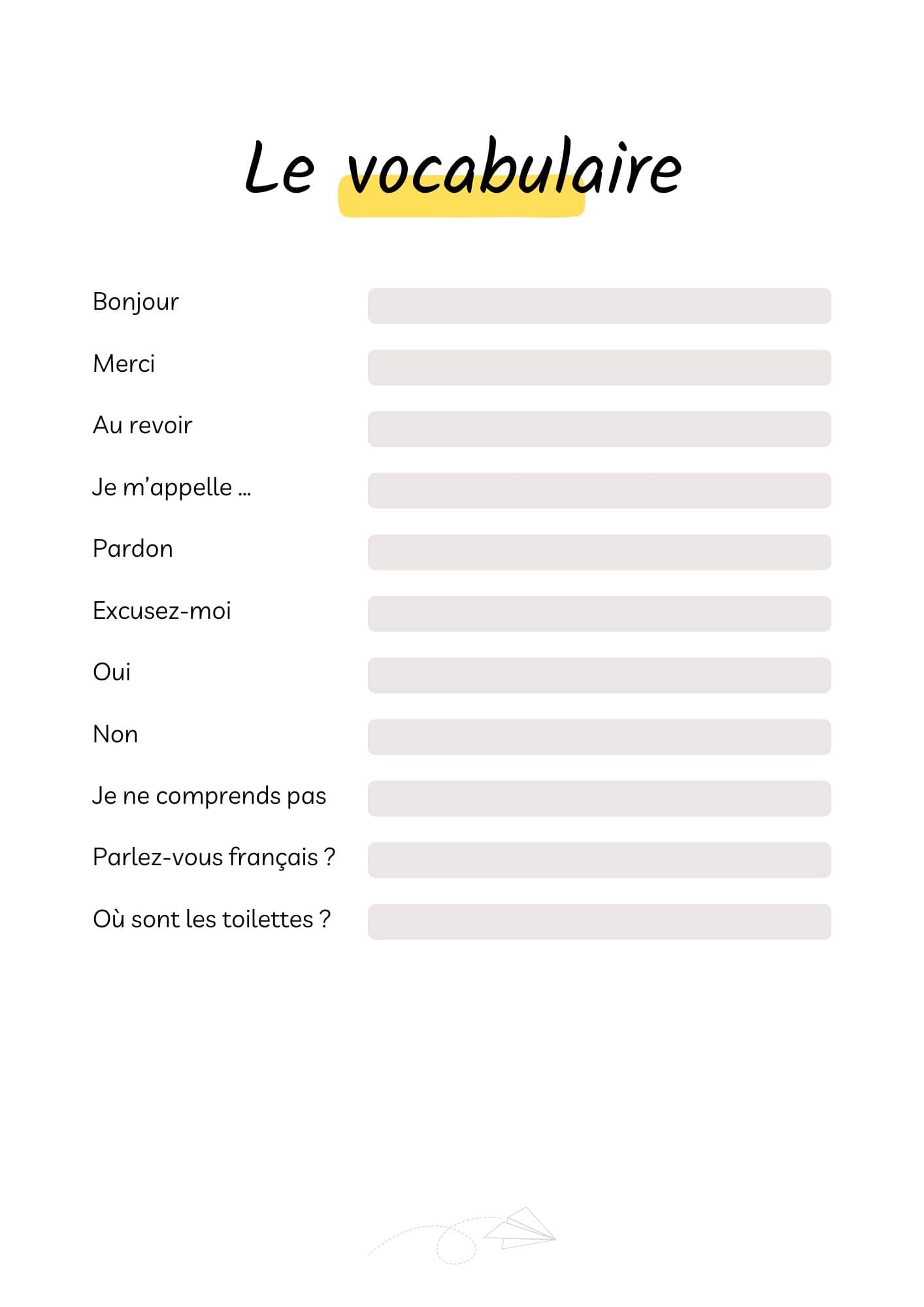 Le carnet de voyage à imprimer gratuitement - Wanderlust Vibes